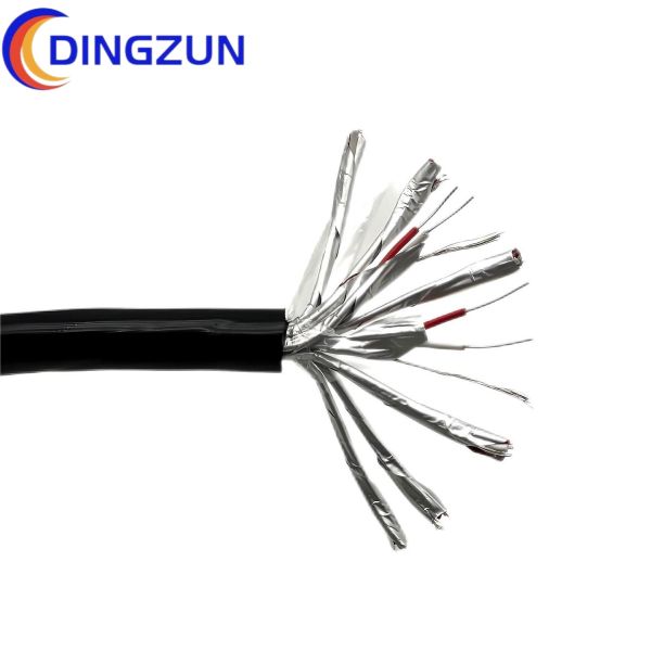 Quality Dingzun Cable 8 Pairs Thermocouple Type J Shielded Sensor Cable for instrumentai for sale