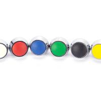 China 2Pin 12mm Momentary Push Button Switch , IP65 Flat Momentary Switch factory