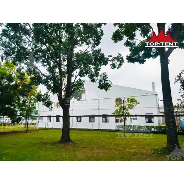 Quality High Capacity Clearspan Outdoor Storage Tent Large Temporary Warehouse Tent for sale