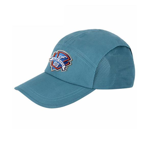 Quality Professional Nylon Waterproof Running Hat , Personalized Cycling Baseball Cap for sale