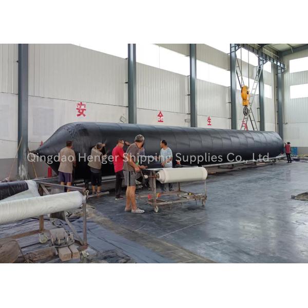Quality ISO 14409 Certified Marine Rubber Airbag With 4-12 Layers For Ship Launching And Docking for sale