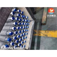 Quality Nickel Alloy Extruded Fin Tube , ASTM B163 NO8825 Incoloy 825 Heat Exchanger for sale