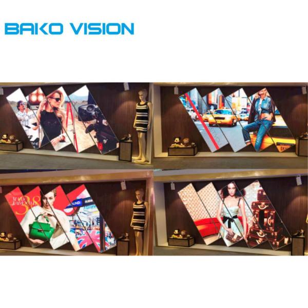 Quality Moveable Indoor Digital Poster Display Stand Video Screen P2.5 P3 For Stores for sale