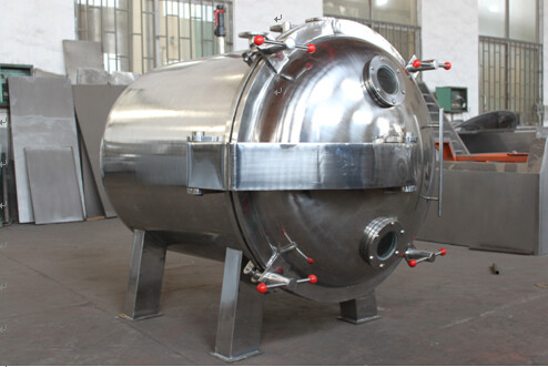 Quality Round Vacuum Pharmaceutical Dryers For Easily Damaged Material Drying for sale