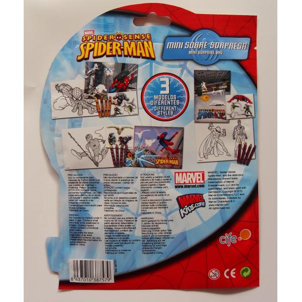 Quality Customized Heat Seal Aluminium Foil Bag Spiderman Surprise Bag for sale