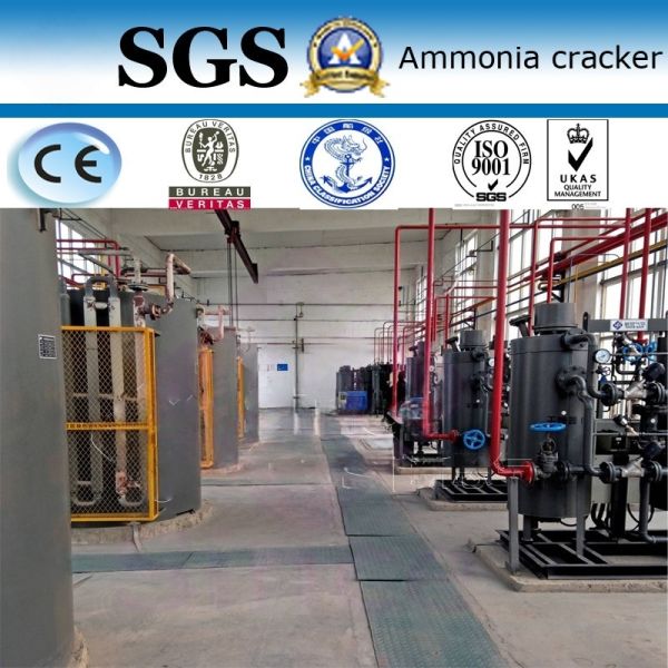 Quality Automatic Ammonia Cracker For Hydrogen Generation , 5-1000Nm3/H Capacity for sale