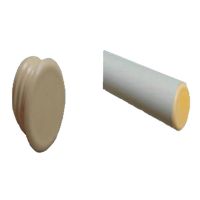 Quality OEM / ODM Flexible ABS Plastic Pipe Joints Top Cap Wear Resistance for sale