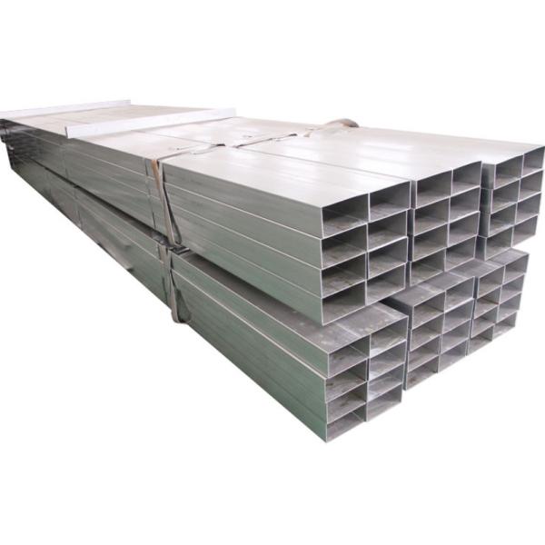 Quality RHS 25x50mm Pre Galvanized Hollow Section Gi Steel Tube Q235 for sale