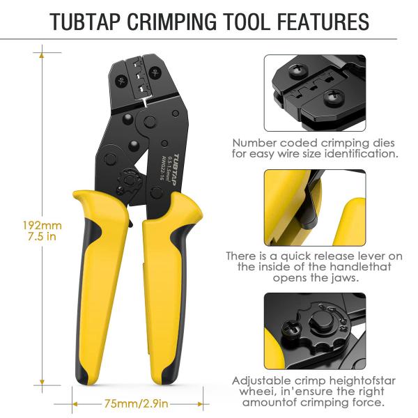 Quality Multifunctional Electrical Crimping Set , Automotive Crimping Tool For Pin for sale