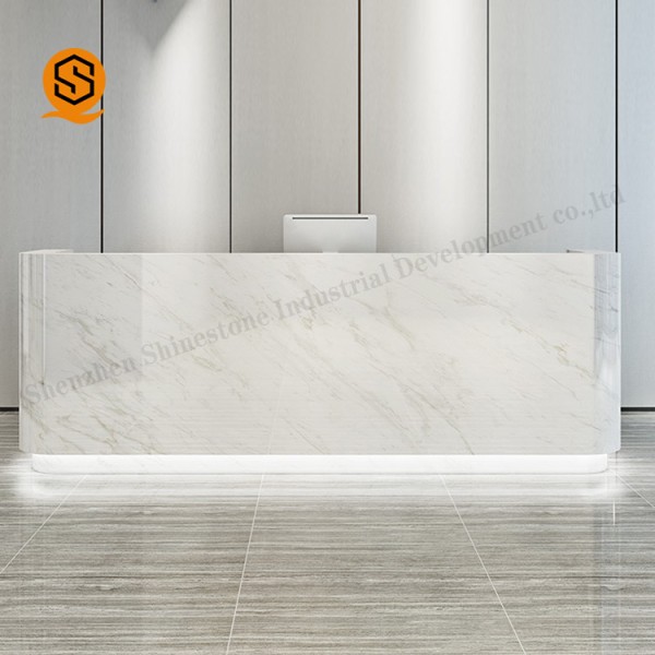 Quality Extremely Durable Hotel Reception Counter Front Reception Desk for sale