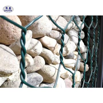 Quality Rustproof Galvanized Hexagon Galfan Gabion Baskets For Seawall Protection for sale