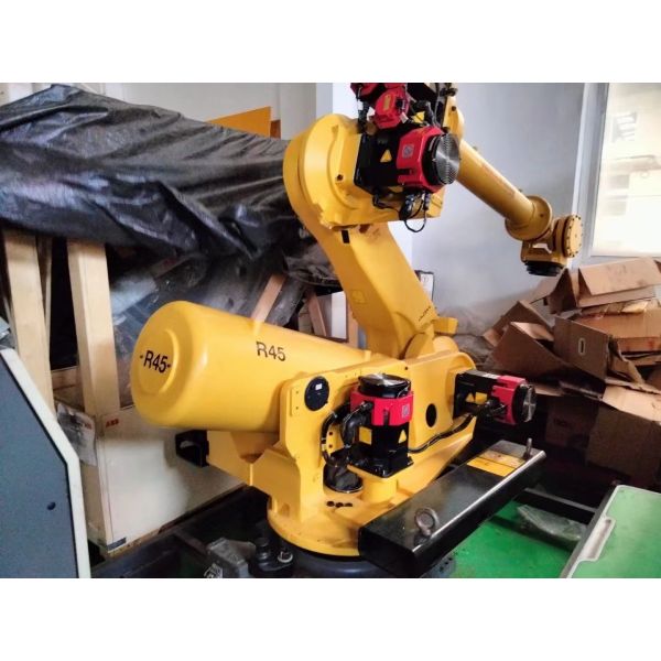 Quality Fanuc 6 Axis Industrial Fanuc Robotic Arm Programming Stacking Super Long Span for sale