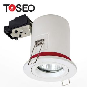 Quality Round GU10 Fire Rated Trimless Downlights Die Cast Aluminum Material for sale