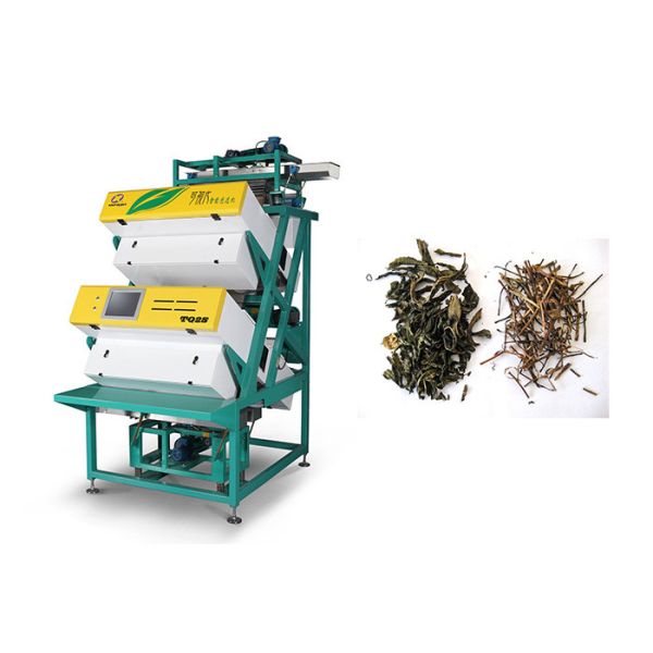 Quality Intelligent Control ≤350 Kg/H Tea Colour Sorter Machine for sale