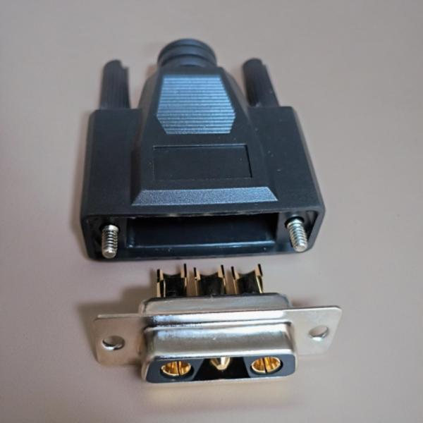 Quality D-SUB 3V3 Male BBU Power Connector Solder Type For PSU-AC Cable for sale