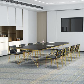 Quality Customized Melamine Rectangle Office Conference Table For 10 People for sale