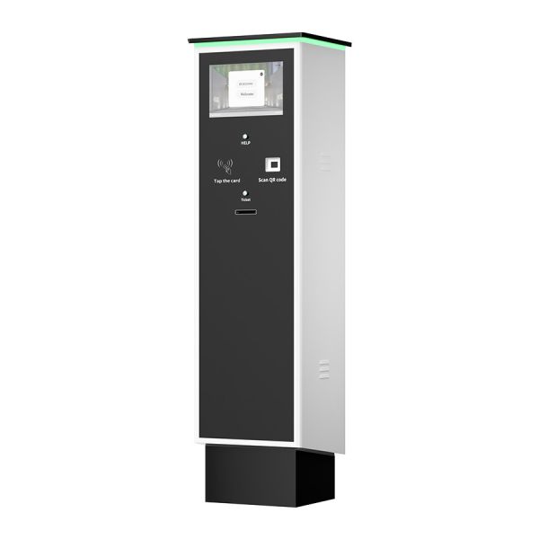 Quality User Friendly Parking Ticket Kiosk with QR Code and Card Payment for sale