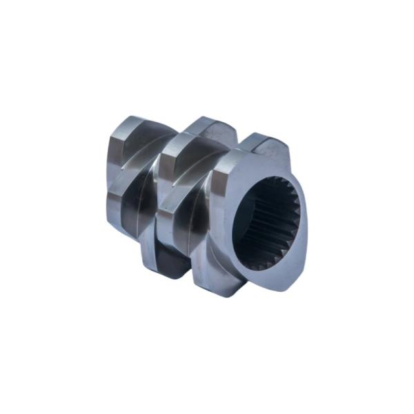 Quality Aluminum Bronze Surface Kneading Block HRC 58 - 62 High Capacity Extruder Screw Elements for sale