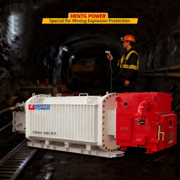 Quality KBSG Series 100KVA Explosion-proof Dry 3 Phase Substation Transformer Underground Mining ATEX Certified Transformer for sale