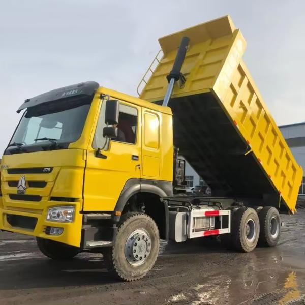 Quality Good Condition 40 Ton 20 Ton Dump Truck 10 Wheeler Sinotruk Howo Used Dumper Truck Tipper 6x4 for sale