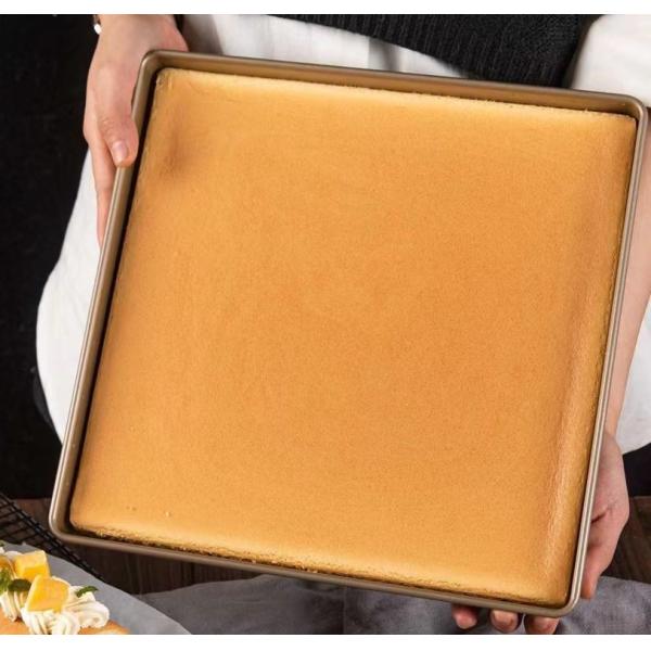 Quality Customization Durable Non Stick Cake Mold Square Non Stick Baking Pan Set For for sale