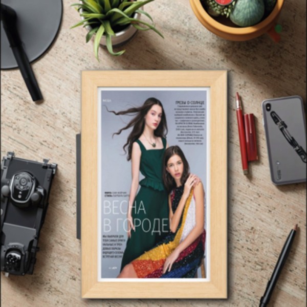 Quality 15.6Inch RK3568 4+32GB Wall Mounted Advertising Tablet NFC POE Touchscreen Business Wooden Frame Android14 Tablet for sale