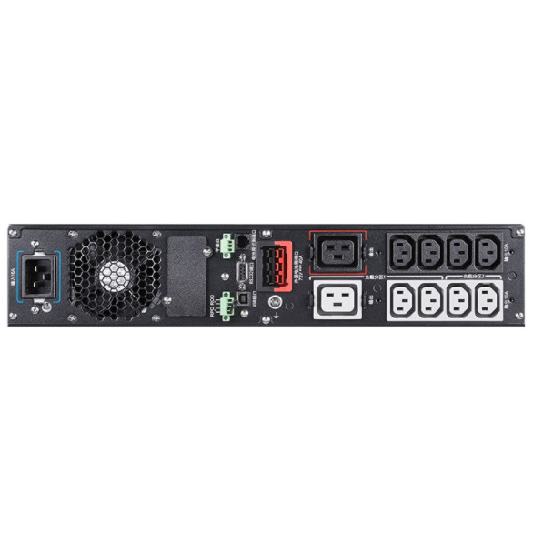 Quality 208VAC 4.8KW Rack Mounted UPS 6kva Online Ups With External Battery for sale