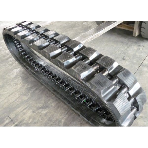 Quality 49 Link 86mm Pitch Rubber Track Crawler For Loader Machine for sale