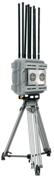 Quality Fixed Omnidirectional Drone Jammer 2000M Long Range Uav Detection Jamming System for sale