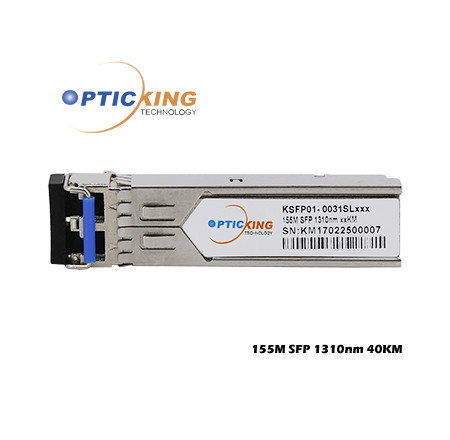 Quality Opticking 1310nm 40km 155Mbps SFP Optical Transceiver Module for sale
