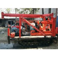 Quality Home Rock Core Drilling Machine , Hydraulic Rotary Drilling Rig 15KW Power for sale