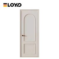 Quality OEM Aluminium Teak Wood Door Front French Glass Panel Doors for sale