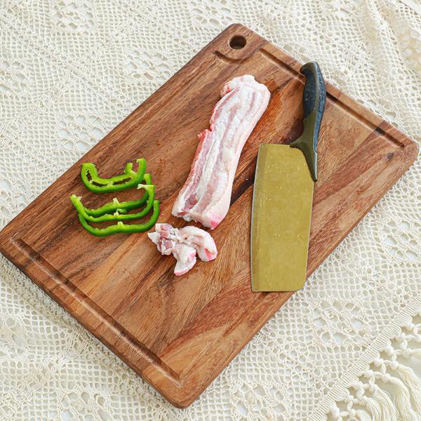 Quality Kitchen Wooden Chopping OEM Walnut Cutting Board Blocks Black for sale