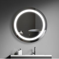 Quality Compact Bathroom Mirror With Lights Corrosion Protection Adjustable Lighting for sale