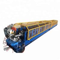 Quality Galvanized Steel Gutter Roll Forming Machine 21 Rollers Diameter 75mm for sale