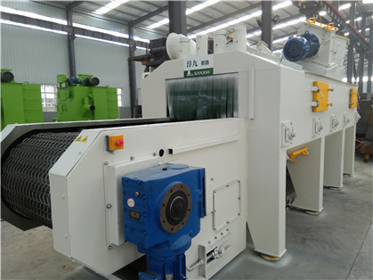 Quality ISO9001 Wire Mesh Shot Blasting Machine Sheets Dishes Cleaning for sale