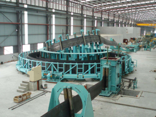 Quality Horizontal Spiral Strip Accumulator For Tube Mill Steel Pipe Making Machine for sale