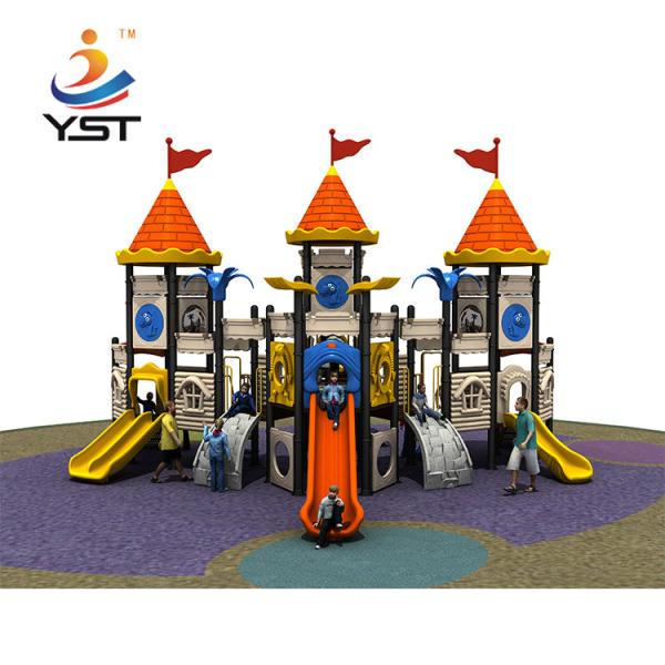 Quality Kindergarten LLDPE Kids Playground Slide For Amusement Park for sale
