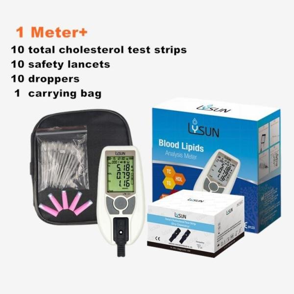 Quality LYSUN Hot Medical Equipment Total Cholesterol Creatinine Meter Dry Biochemical for sale