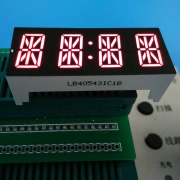 Quality Through Hole Mounting 14 Segment LED Display with Customized Screen Dimension for sale