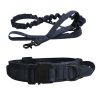 china Black Sustainable Nylon Leashes OEM ODM Training Leashes For Puppies