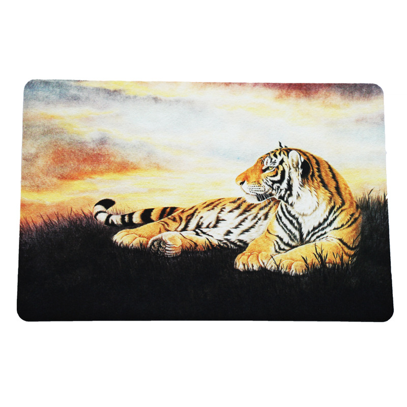 Minglu BFM-001 Custom Designed Cartoon Dog non slip Rubber Bath floor mat