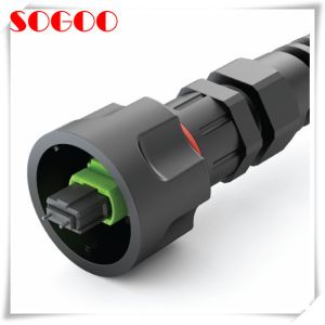 Quality IP67 Rated MPO MTP Ruggedized Fiber Optic Cable Armored Structure For 4G / 5G for sale