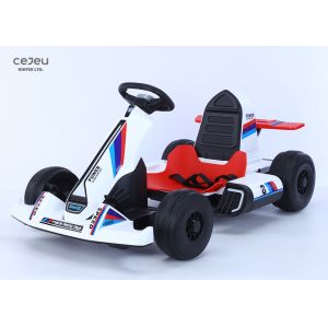Quality 3KM/HR Kids Go Karts Two Motor 12 Volt Go Kart 16.5KG Safe Driving for sale