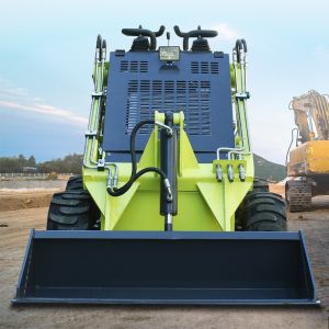 Quality Electric Small Skid Steer Loader 30% Gradeability Plug-In Tracked Sliding Loader for sale