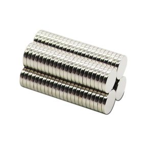 Quality N52 Industrial Neodymium Ndfeb Magnet Round Shaped NdFeB Disc Magnet for sale
