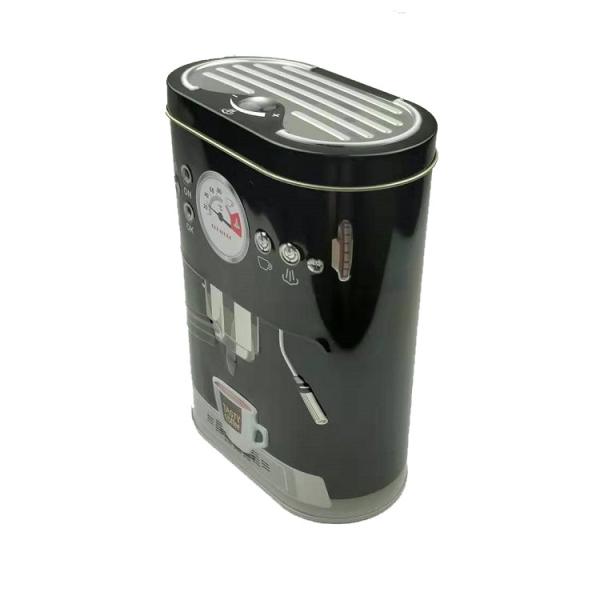 Quality Wholesale Airtight Metal Containers for Coffee Packaging Box Empty Tea Tin Canisters for Sale for sale