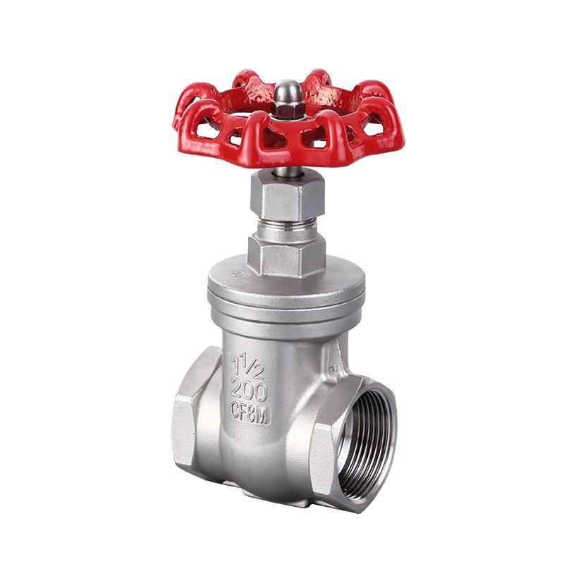 Stainless Steel Internal Thread Gate Valve Handwheel Gate for Water Pipe Pump