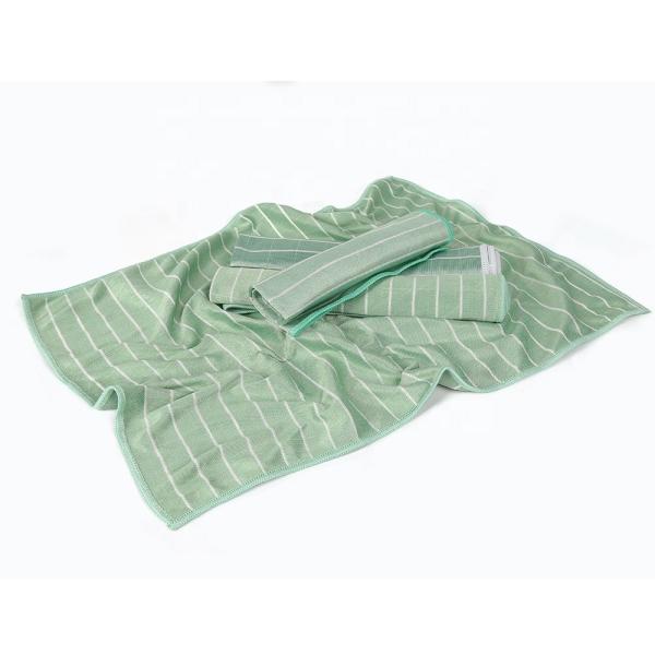 Quality 200gsm Home Microfiber Towel , Bamboo Microfiber Cleaning Cloth for sale