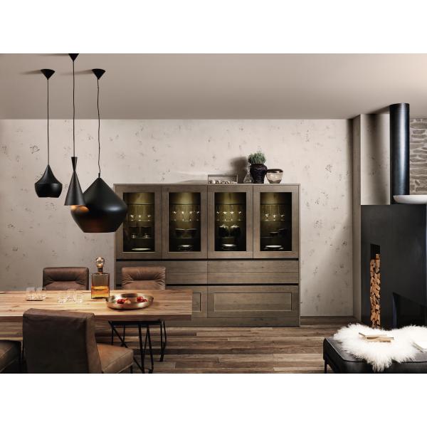 Quality Customized Modern Style Shaker Kitchen Cabinet for Easy Cleaning and Organizatio for sale